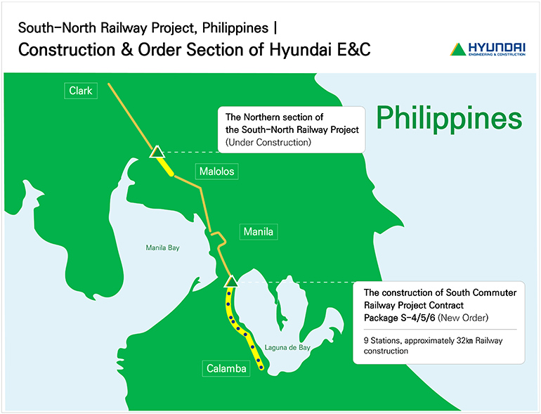 Hyundai E&C Wins KRW 1.9 trillion South Commuter Railway Project in the ...